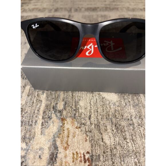Ray-Ban | Accessories | Rayban Andy Sunglasses Matte Black On Black ...